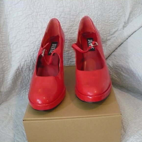 Jante | Shoes | Very Good Used Condition Jante Brand Red Patent Mary ...